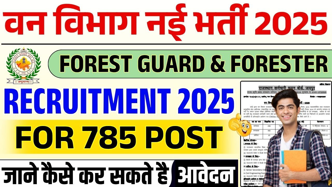 RSSB Forest Guard And Forester Recruitment 2025 - Notification Out For ...