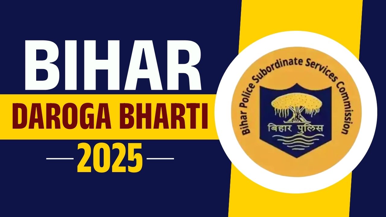 Bihar Daroga Bharti 2025: 1790+ पदों पर बिहार दरोगा की आई बम्पर भर्ती ...