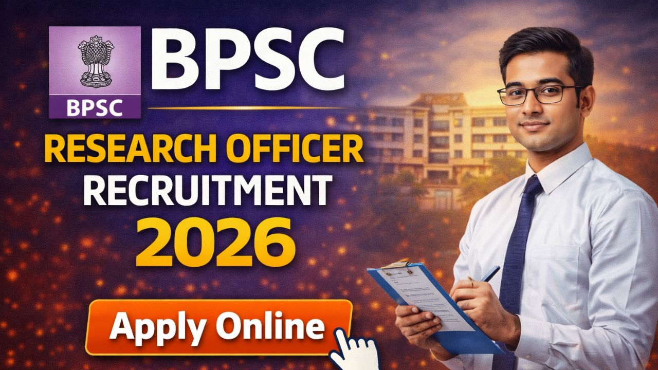 BPSC Research Officer Online Form 2026: Apply For Research Officer ...