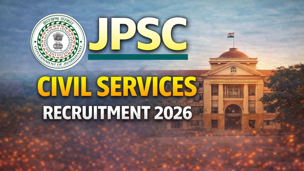 Jharkhand JPSC Civil Services Recruitment 2026: Advt No 01/2026 Apply ...