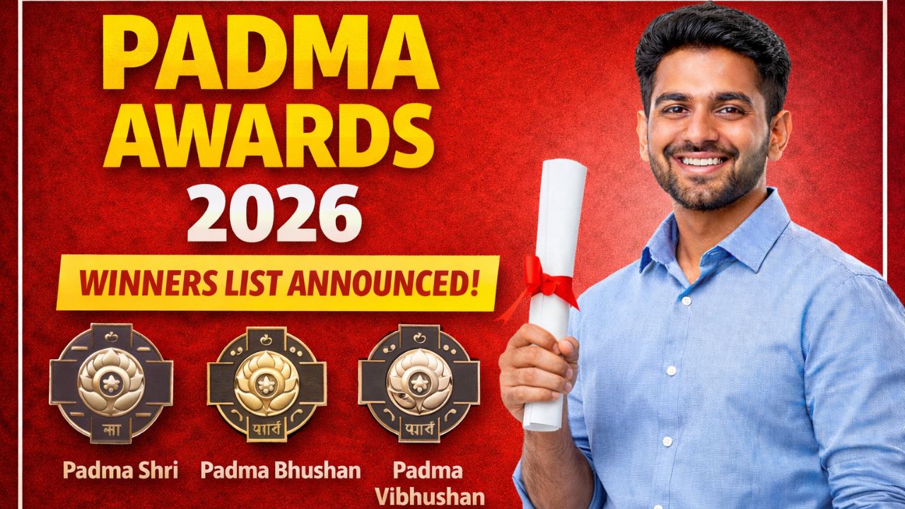 Padma Awards 2026: पद्म अवार्ड्स 2026 हुई घोषणा, जाने किसे किस क्षेत्र ...