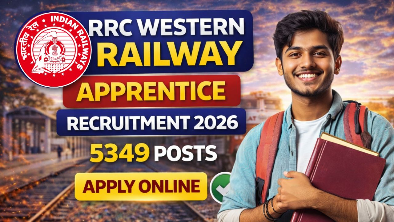 RRC Western Railway Apprentice Recruitment 2026: Apply Online For 5,349 ...