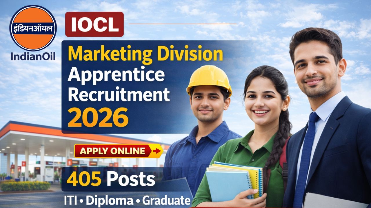 IOCL Marketing Division (WR) Apprentice Recruitment 2026: Notification ...