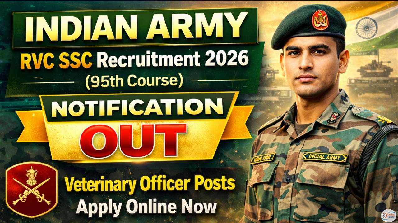 Indian Army RVC SSC Recruitment 2026: Apply Online For 20 Veterinary ...