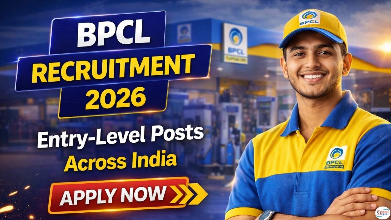BPCL Entry Level Profiles Recruitment 2026: Apply Online For 250 Junior ...