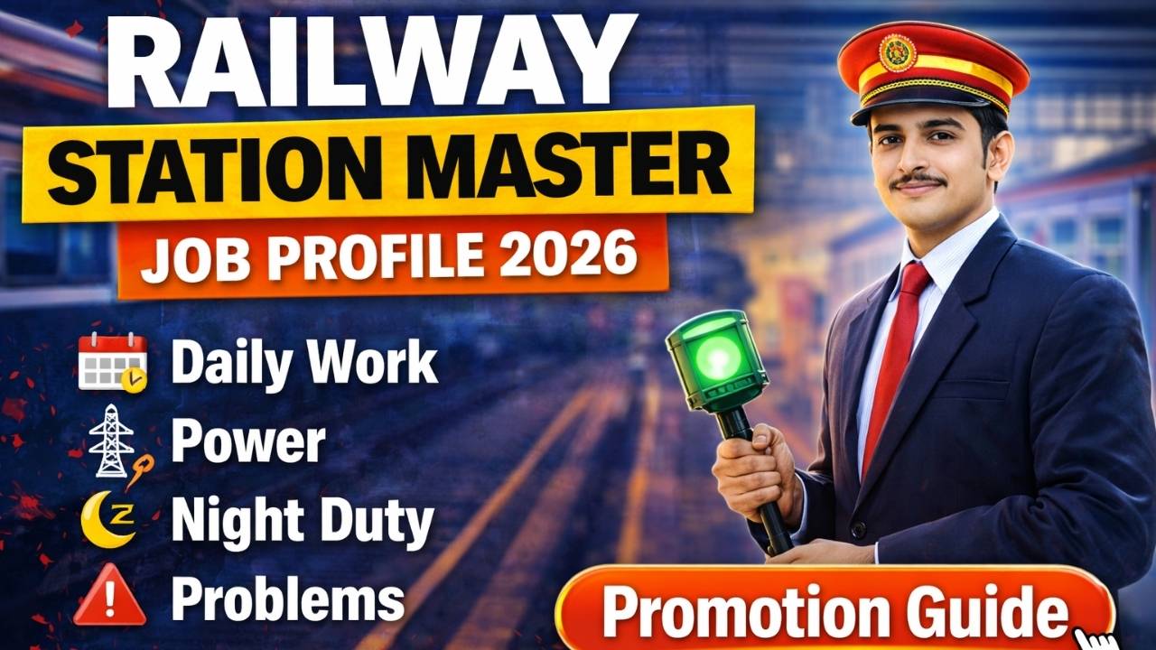 Railway Station Master Job Profile 2026: Daily Work, Power, Problems ...